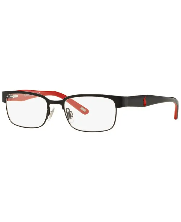 Polo Ralph Lauren Rectangle Eyeglasses - Matte Blac