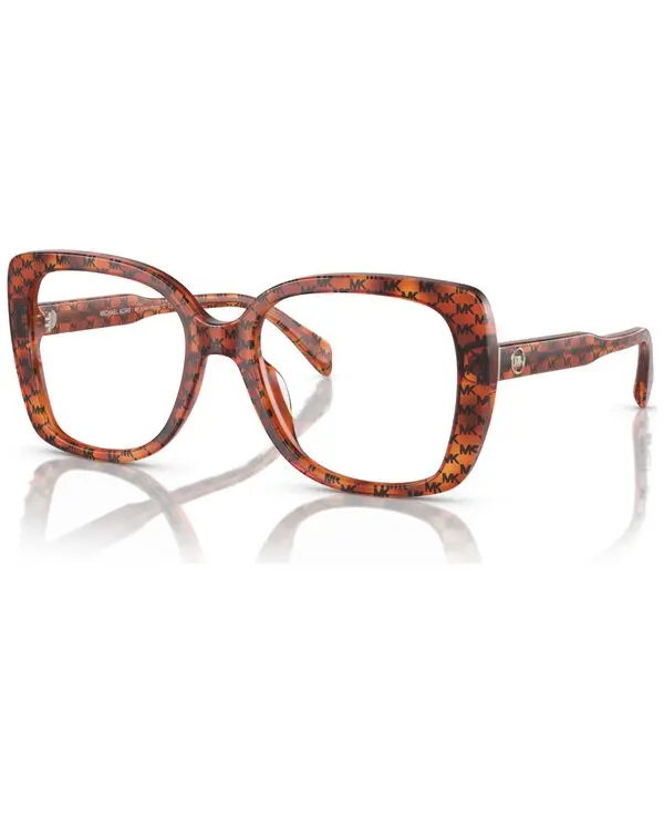 Michael Kors Square Eyeglasses - Amber Mk Heritage