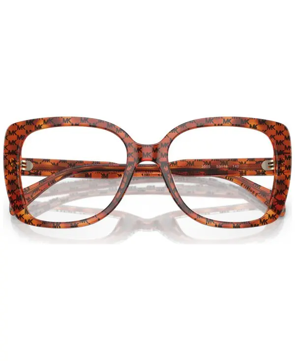 Michael Kors Square Eyeglasses - Amber Mk Heritage