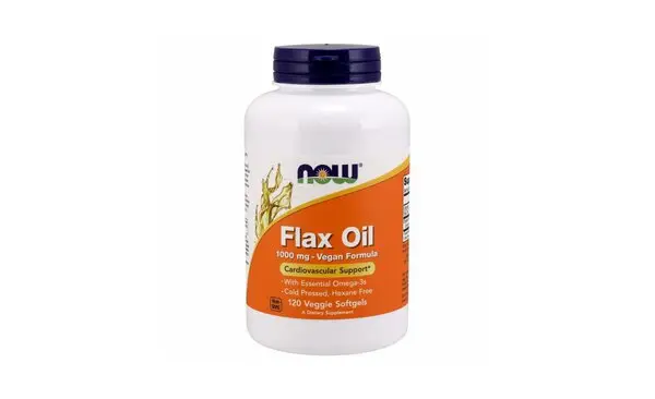 NOW FOODS Flax Oil - No Color