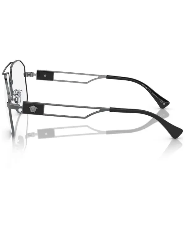 Versace Pilot Eyeglasses - Gray
