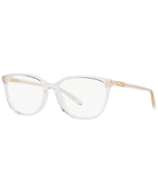 Michael Kors Santa Clara Rectangle Eyeglasses - Transparent