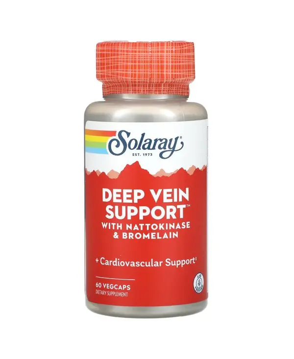 SOLARAY Deep Vein Support 60 Vegcaps - Assorted Pre-pack (see Table 9