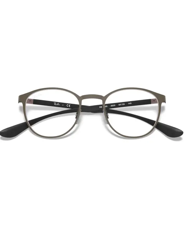 Ray-ban Round Eyeglasses - Matte Gun