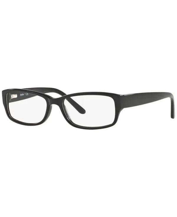 SFEROFLEX Rectangle Eyeglasses - Black
