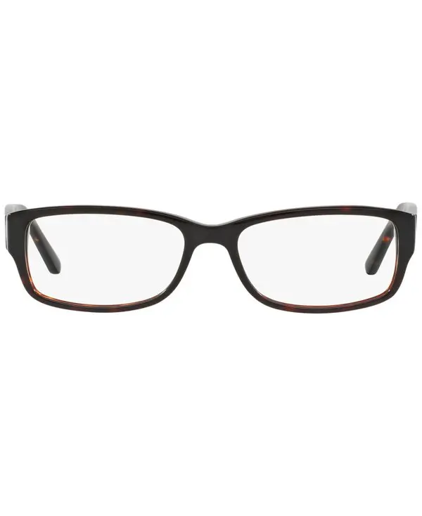 SFEROFLEX Rectangular Full Rim Eyeglasses - Havana