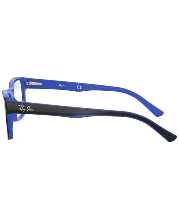 Ray-ban Rb5268 Rectangle Eyeglasses - Blue Black