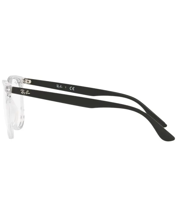 Ray-ban Square Eyeglasses - Transparent Gray
