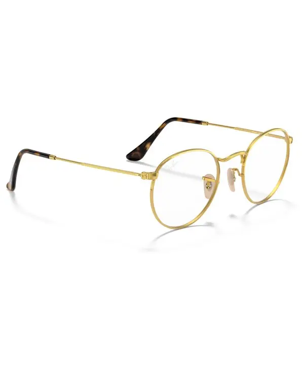 Ray-ban Round Metal Optics Eyeglasses