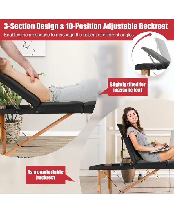 GIVIMO Portable Adjustable Massage Table