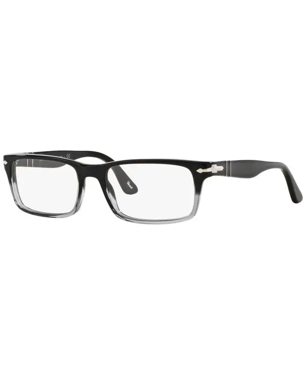 Persol Rectangle Eyeglasses - Black Grad