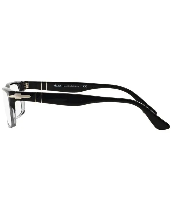Persol Rectangle Eyeglasses - Black Grad