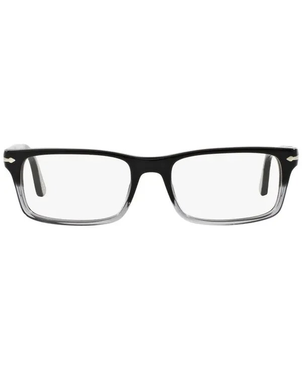 Persol Rectangle Eyeglasses - Black Grad