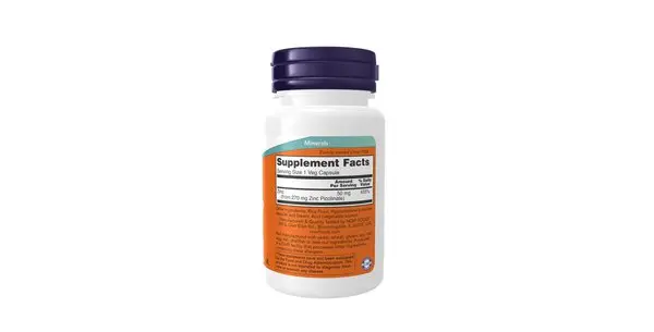NOW FOODS Zinc Picolinate