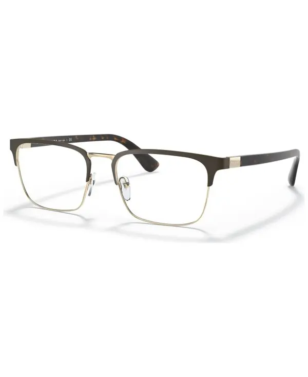 Prada Heritage Eyeglasses - Matte Burnished,pale Gold