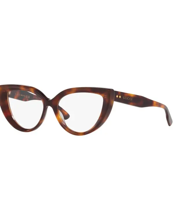 Gucci Cat Eye Eyeglasses - Tortoise