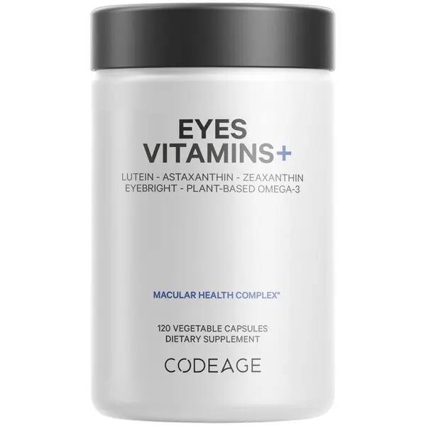 CODEAGE Eyes Vitamins Areds 2 Based Formula Supplement 2-month Supply - White