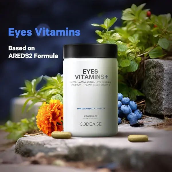 CODEAGE Eyes Vitamins Areds 2 Based Formula Supplement 2-month Supply