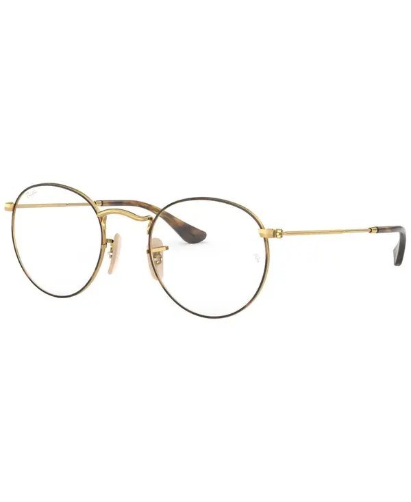 Ray-ban Round Frame Eyeglasses - Tortoise