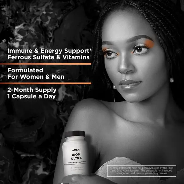 Amen Iron Ultra Supplement + Copper