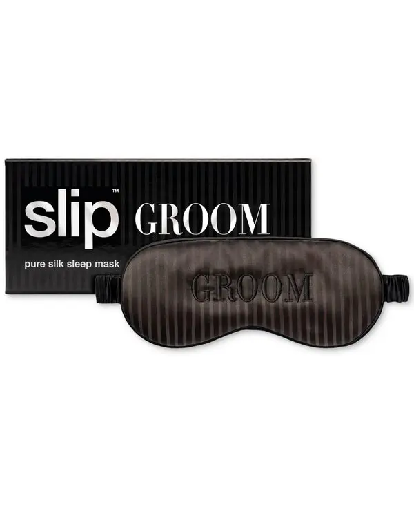 Slip Pure Silk Bridal Collection Sleeping Mask - Groom