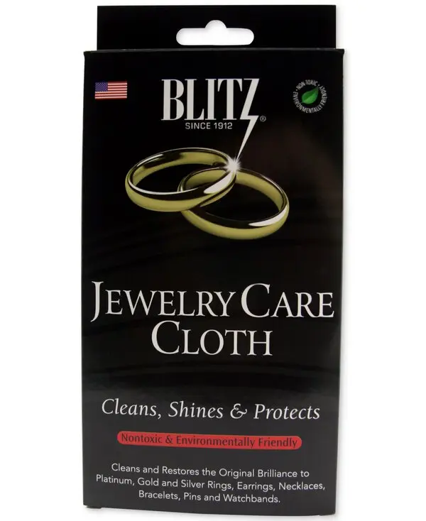 BLITZ MANUFACTURING CO Blitz Jewelry Care Cloth - No Color
