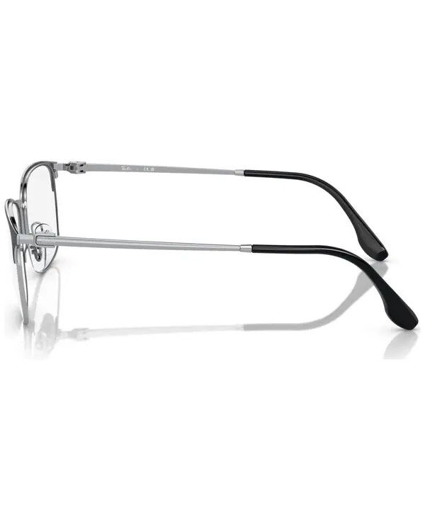 Ray-ban Pillow Eyeglasses - Black On Silver-tone