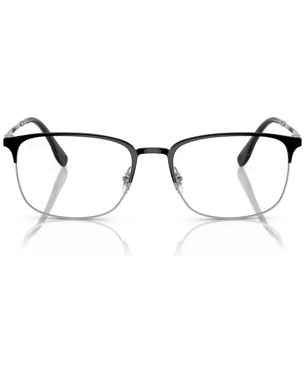 Ray-ban Pillow Eyeglasses - Black On Silver-tone
