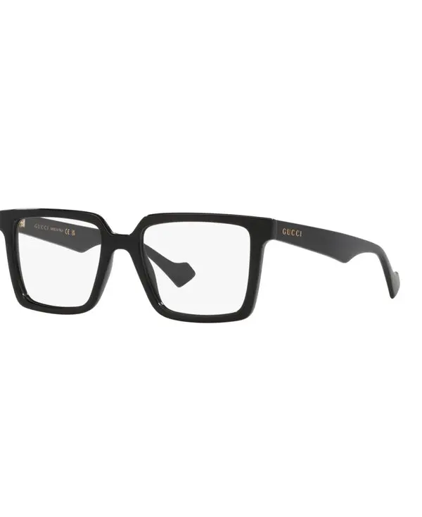 Gucci Rectangle Eyeglasses Full Rim - Black