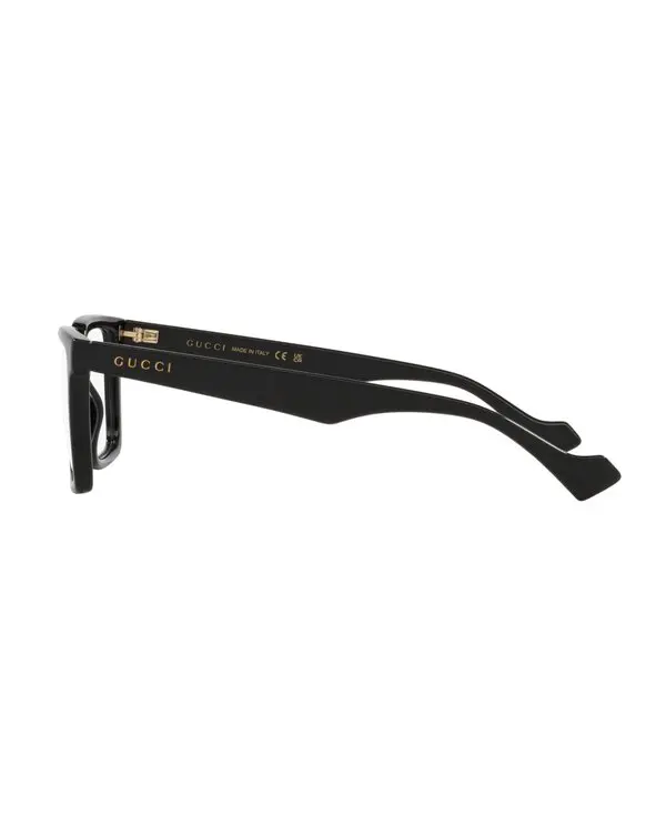Gucci Rectangle Eyeglasses - Black