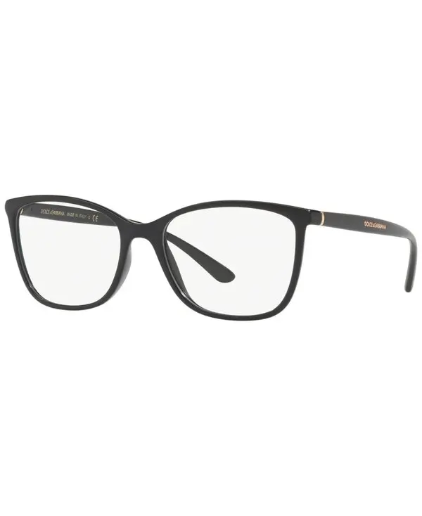 Dolce & Gabbana Rectangle Eyeglasses - Black