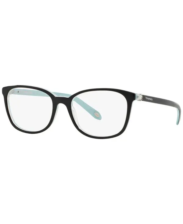 Tiffany & Co. Square Eyeglasses - Black,blue