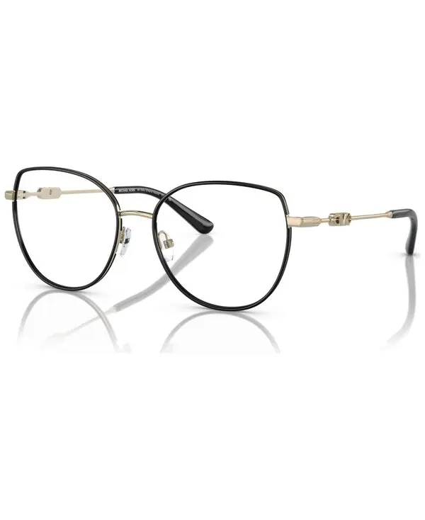 Michael Kors Irregular Eyeglasses - Light Gold-tone,black