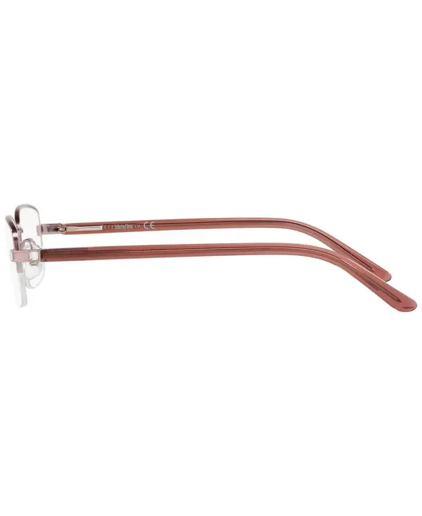 SFEROFLEX Rectangle Eyeglasses - Blush