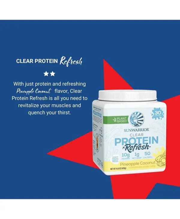 SUNWARRIOR Clear Protein Refresh Protein Powder