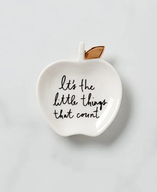 Kate Spade New York Charmed Life Apple Ring Dish