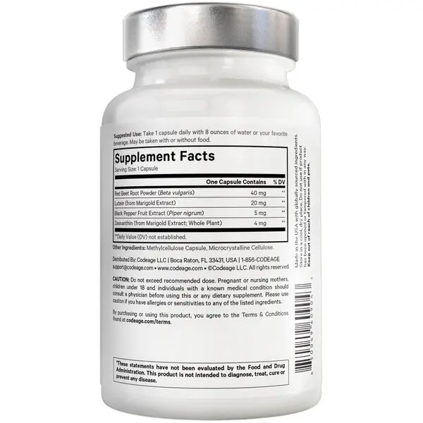 Amen Eyes Lutein Zeaxanthin Supplement Eyes Vitamins