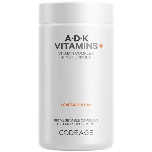 CODEAGE Adk Vitamins Supplement - White