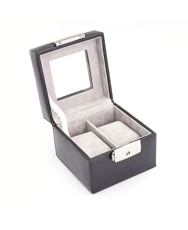 ROYCE NEW YORK 2-slot Watch Box