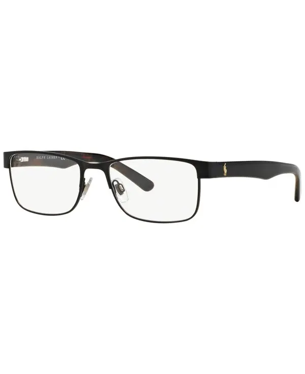 Polo Ralph Lauren Rectangle Eyeglasses - Matte Blac