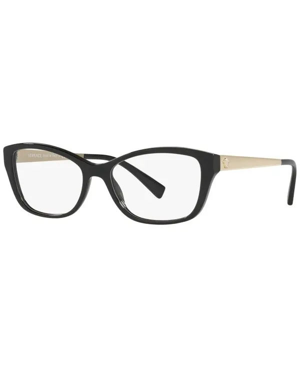 Versace Ve3236 Cat Eye Eyeglasses - Blackgep