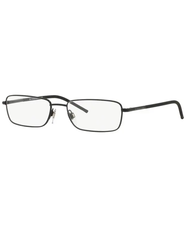 Burberry Rectangle Eyeglasses - Matte Blac