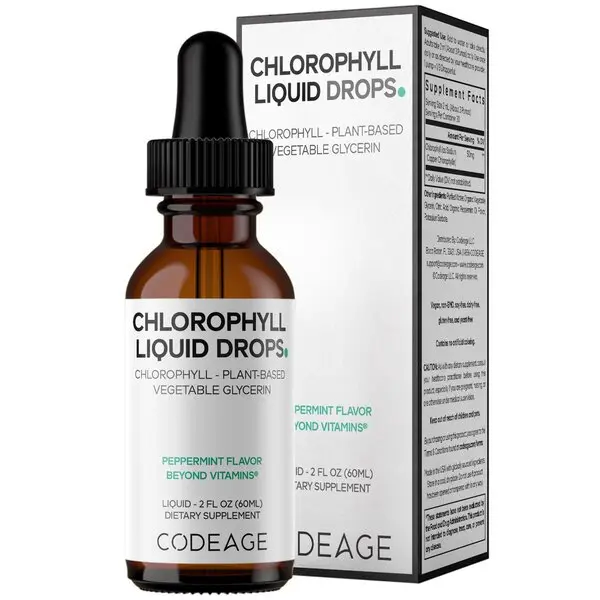 CODEAGE Chlorophyll Liquid Drops Supplement - White