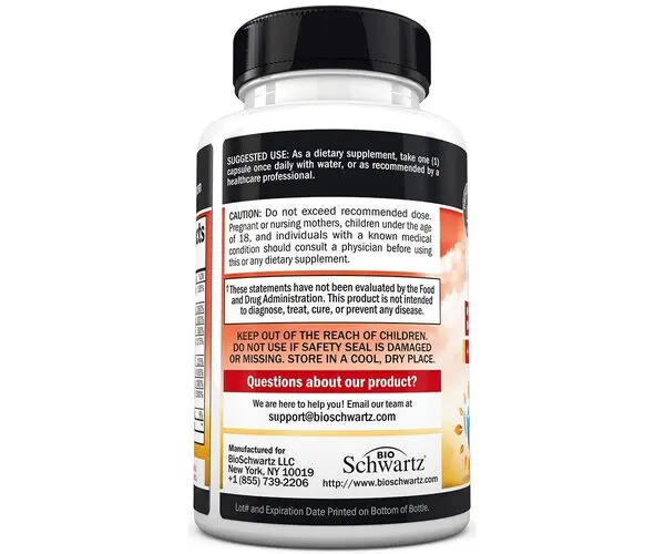 BIOSCHWARTZ Advanced B-complex Capsules