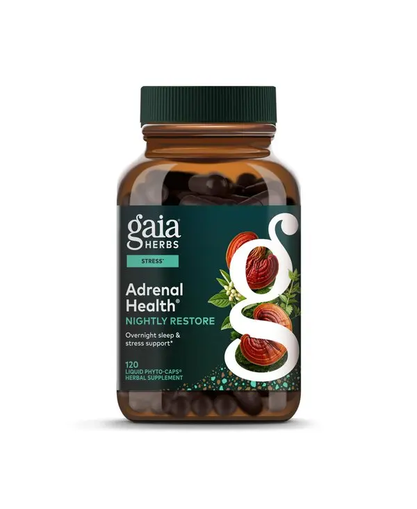 GAIA HERBS Adrenal Health Nightly Restore - No Color