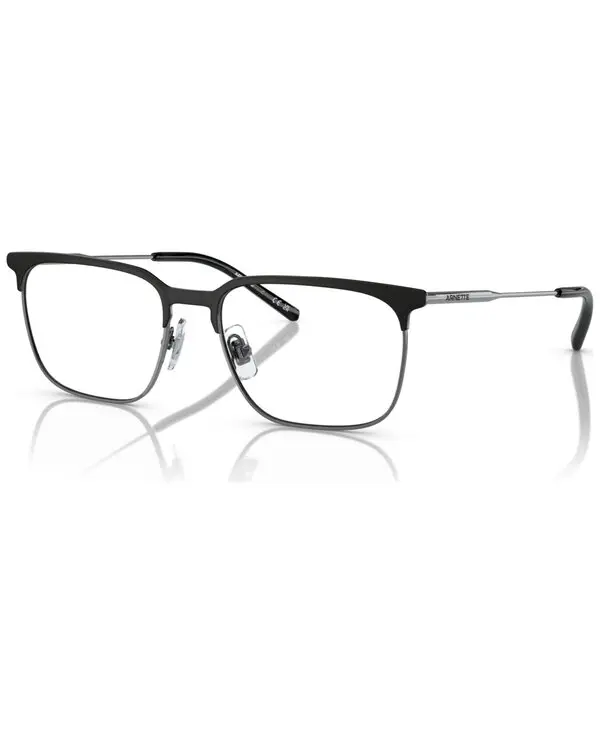 ARNETTE Rectangle Eyeglasses - Rubber Black