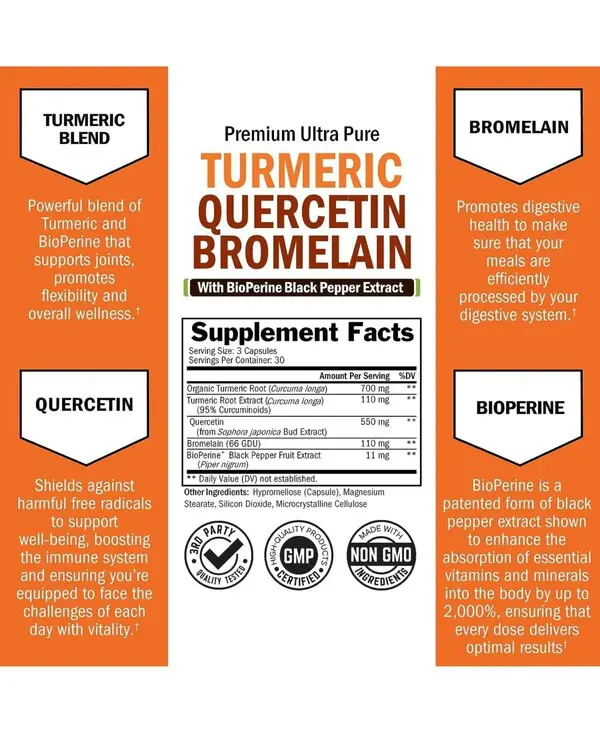 BIOSCHWARTZ Turmeric Curcumin With Bioperine