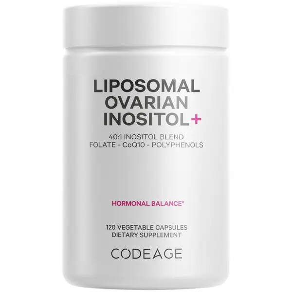 CODEAGE Liposomal Ovarian Inositol+ Supplement - White