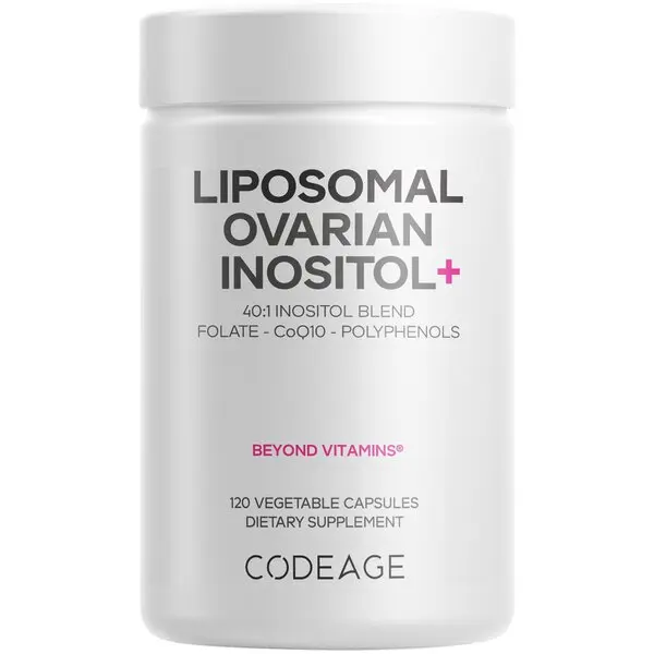 CODEAGE Liposomal Ovarian Inositol+ Supplement - White