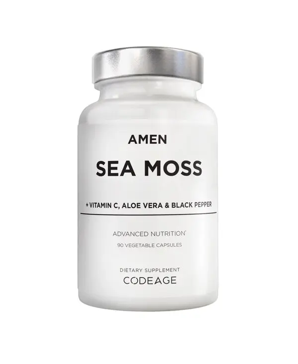 Amen Sea Moss Supplement - White